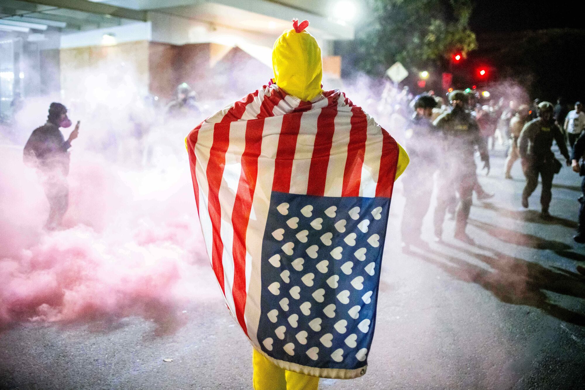 Protesters and officers stand off in Portland – CTVNews