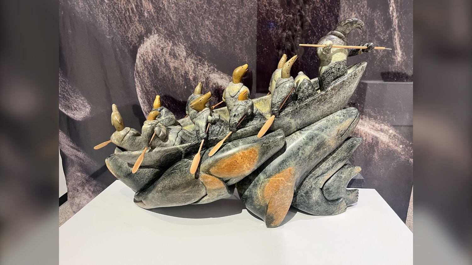 Work of Abraham Anghik Ruben on display at the Winnipeg Art Gallery ...