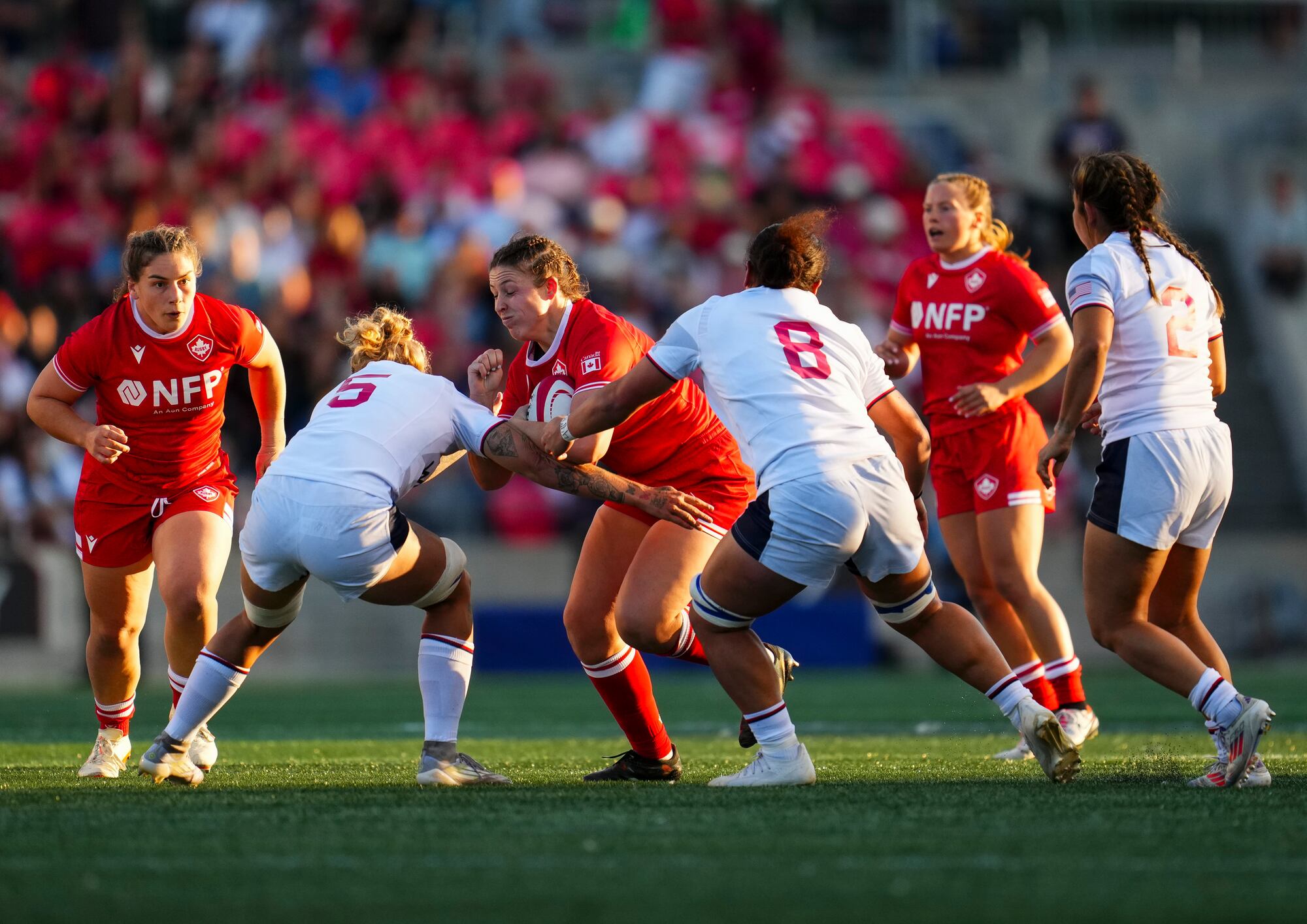 Canada vs. USA: Women's rugby action in Ottawa – CTVNews