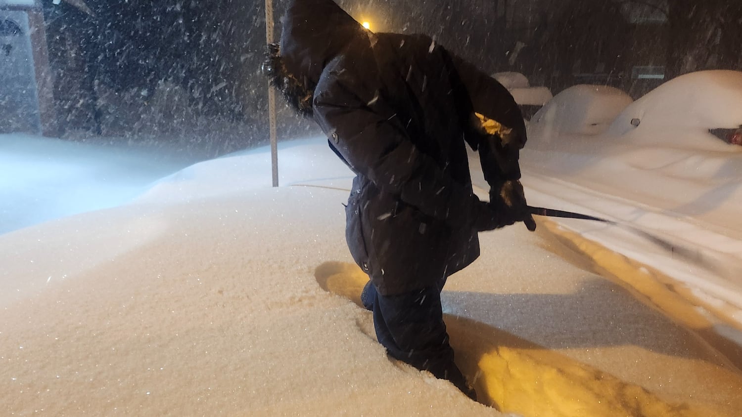 Toronto hit with nearly 60 cm of snow. Here is what it looks like one ...