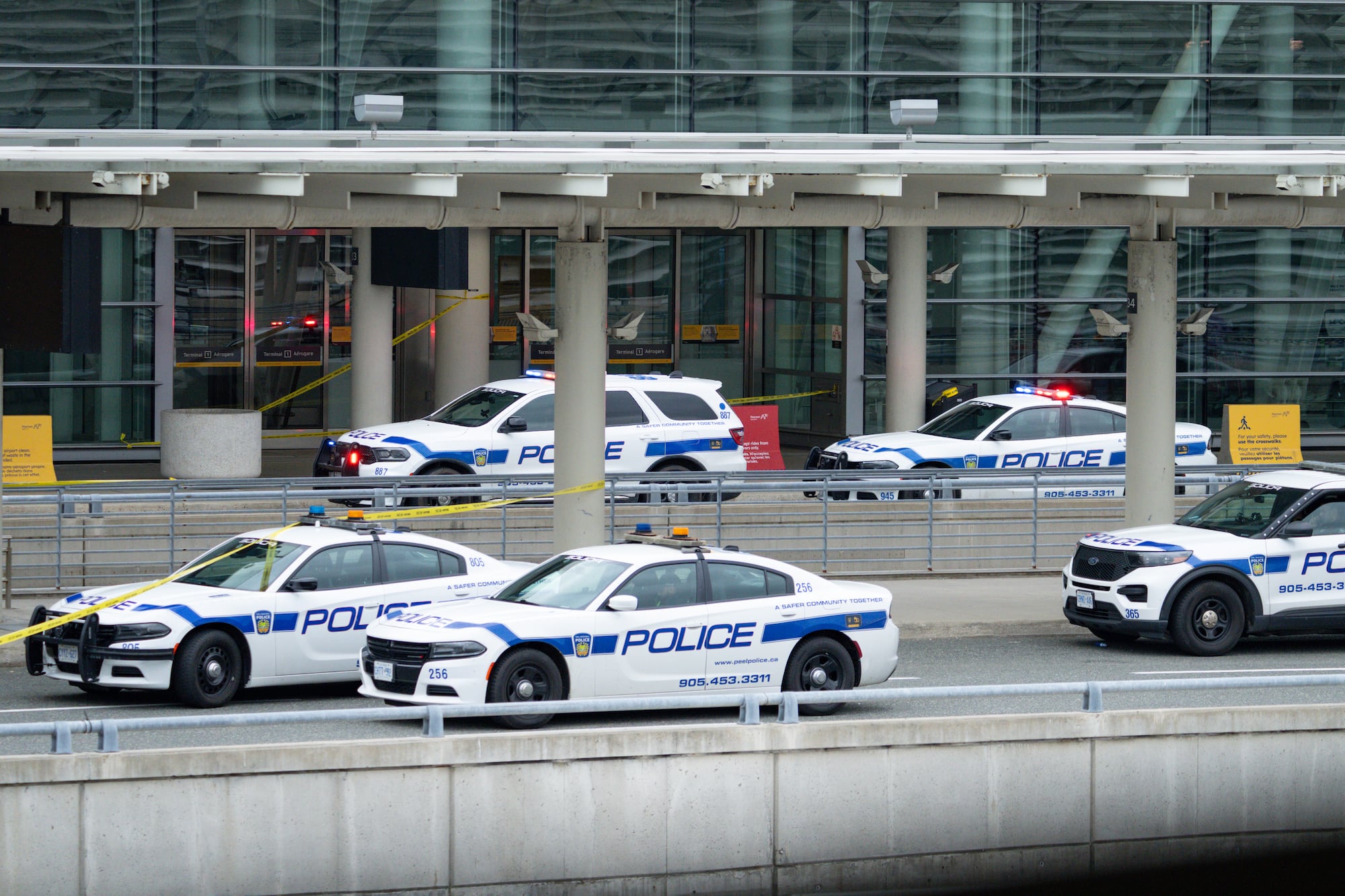 Chaos erupts following police-involved shooting at Toronto’s Pearson ...