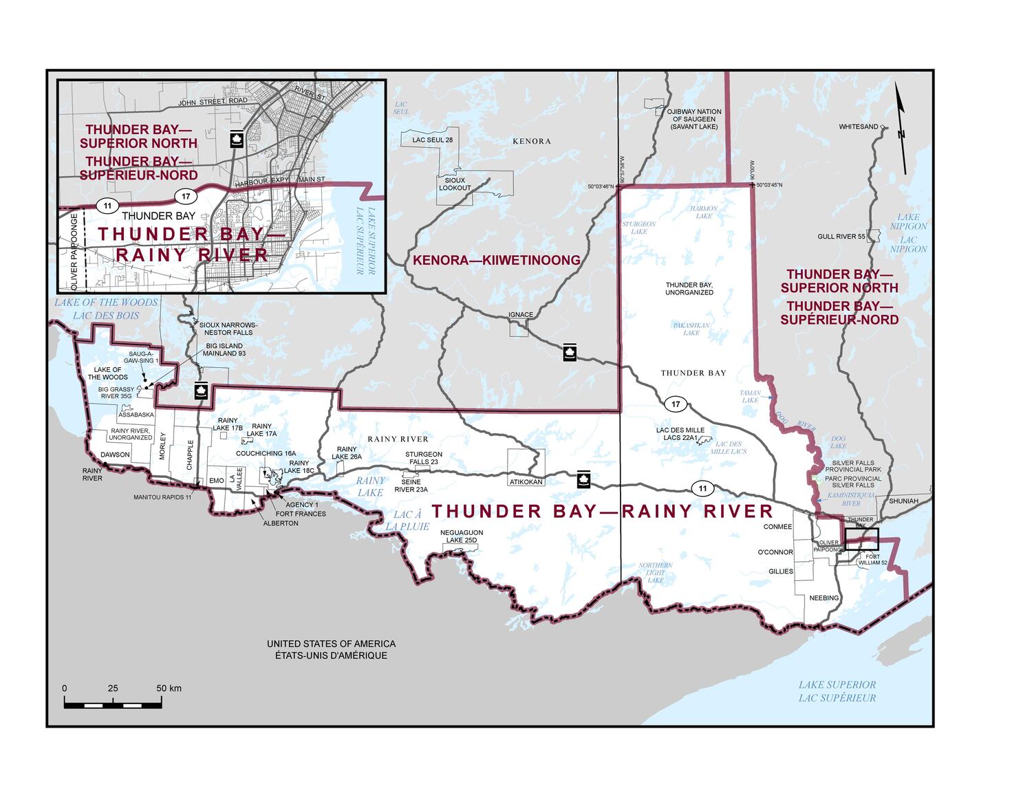 Northern Ontario federal electoral maps – CTVNews