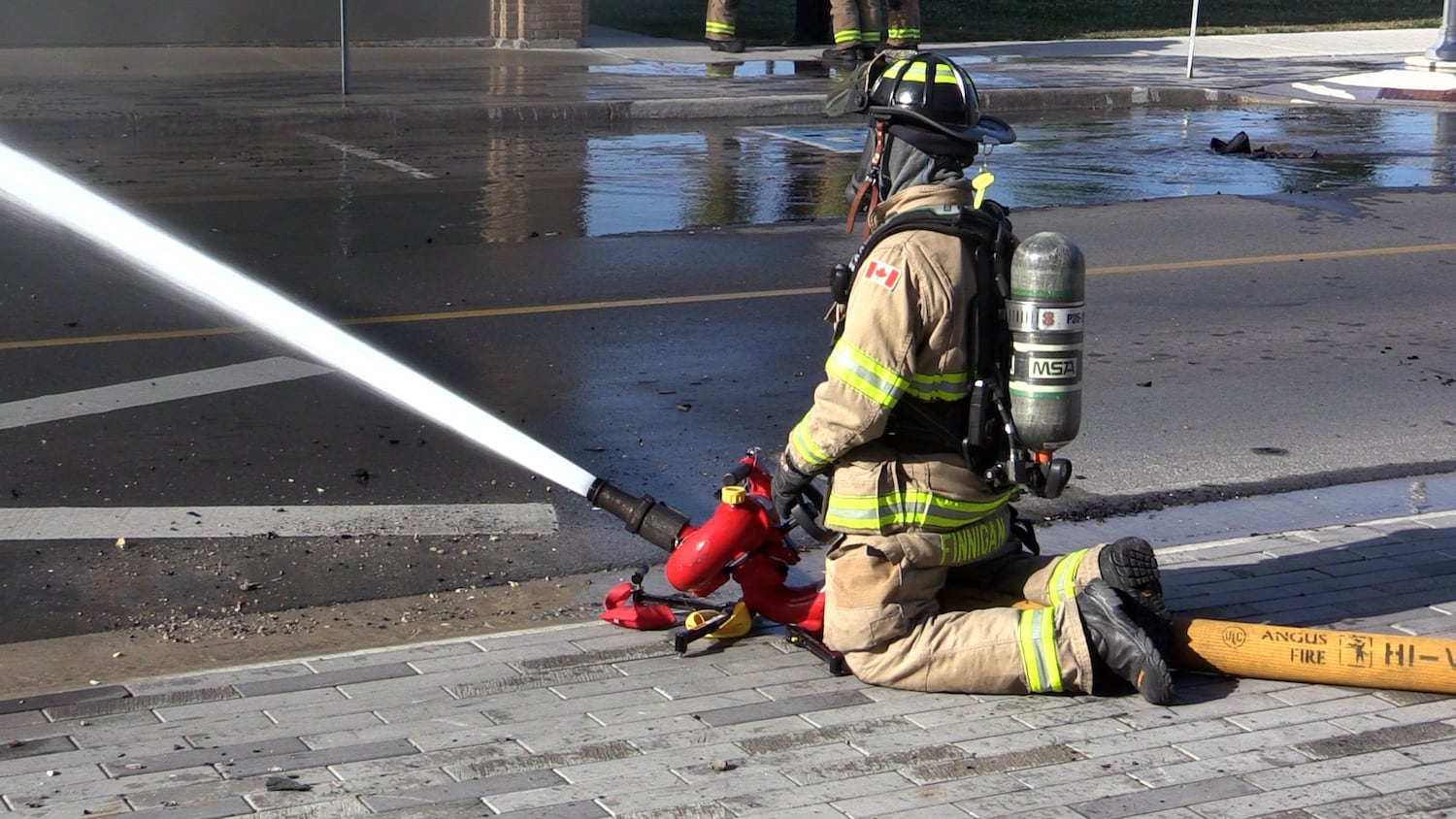 St. Thomas fire crews battle downtown blaze – CTVNews
