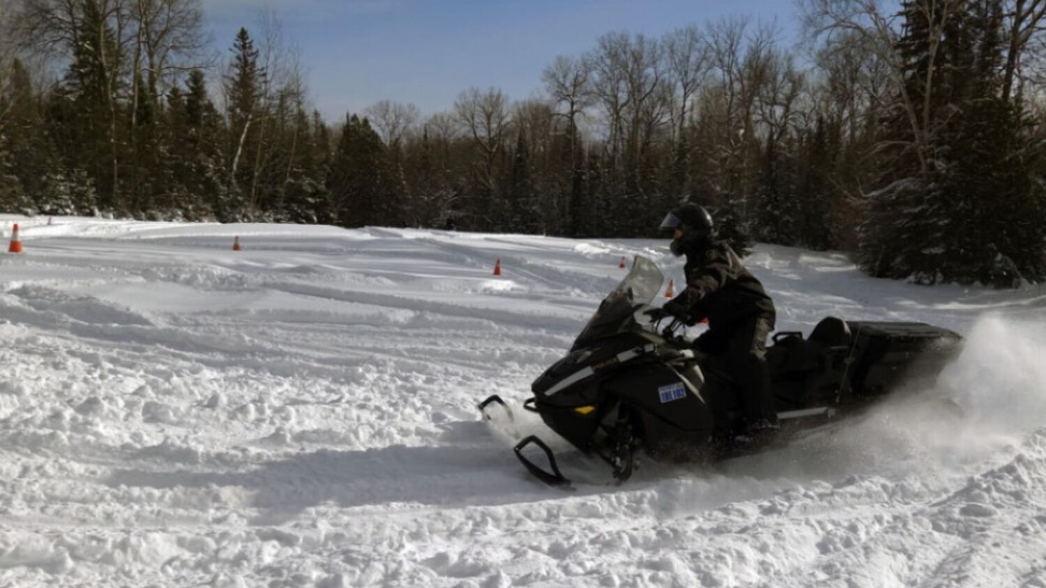 Snowmobile training for OPP North East Region – CTVNews