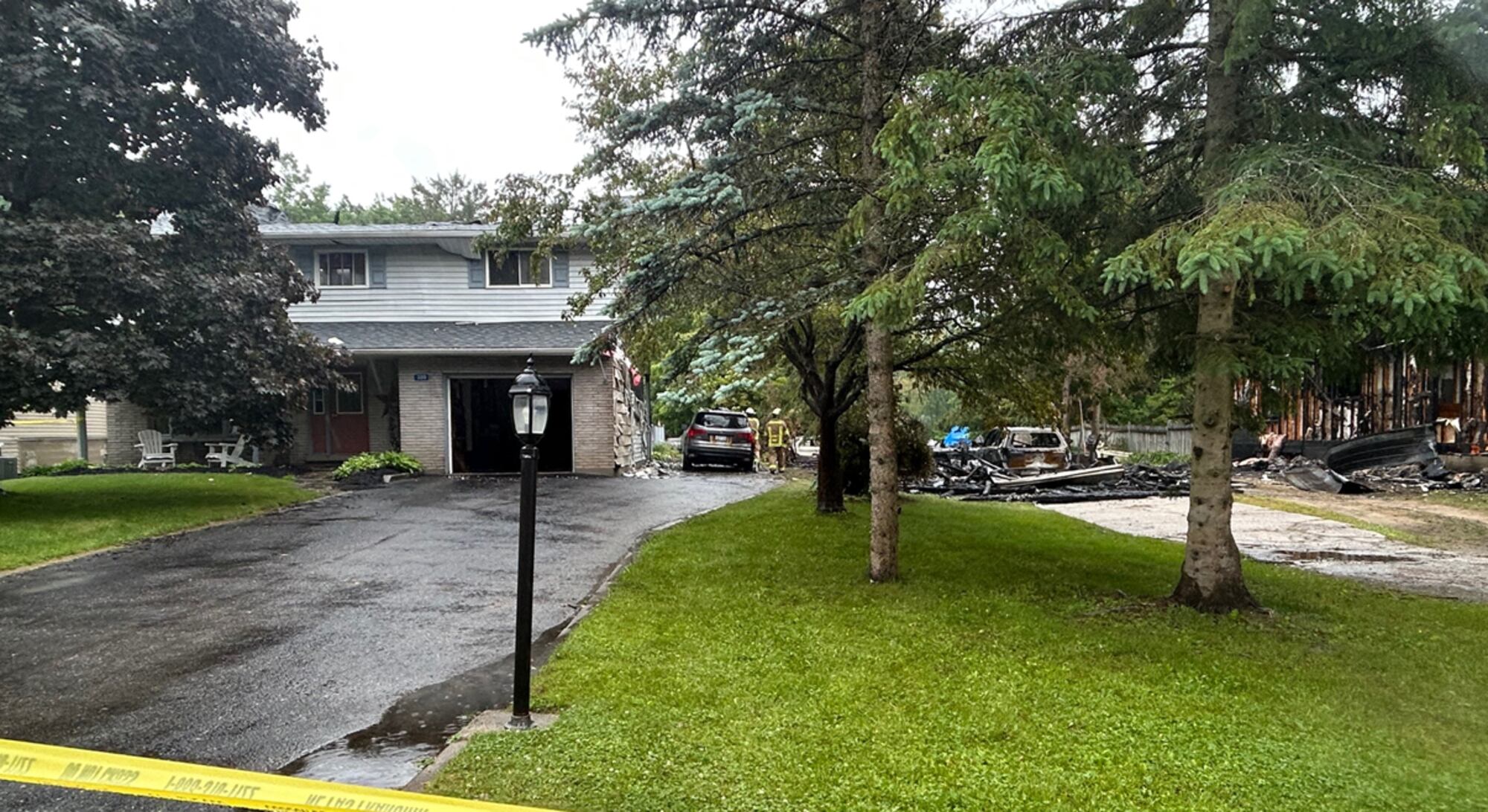 Major fire on Muskoka Beach Road under investigation after multiple ...
