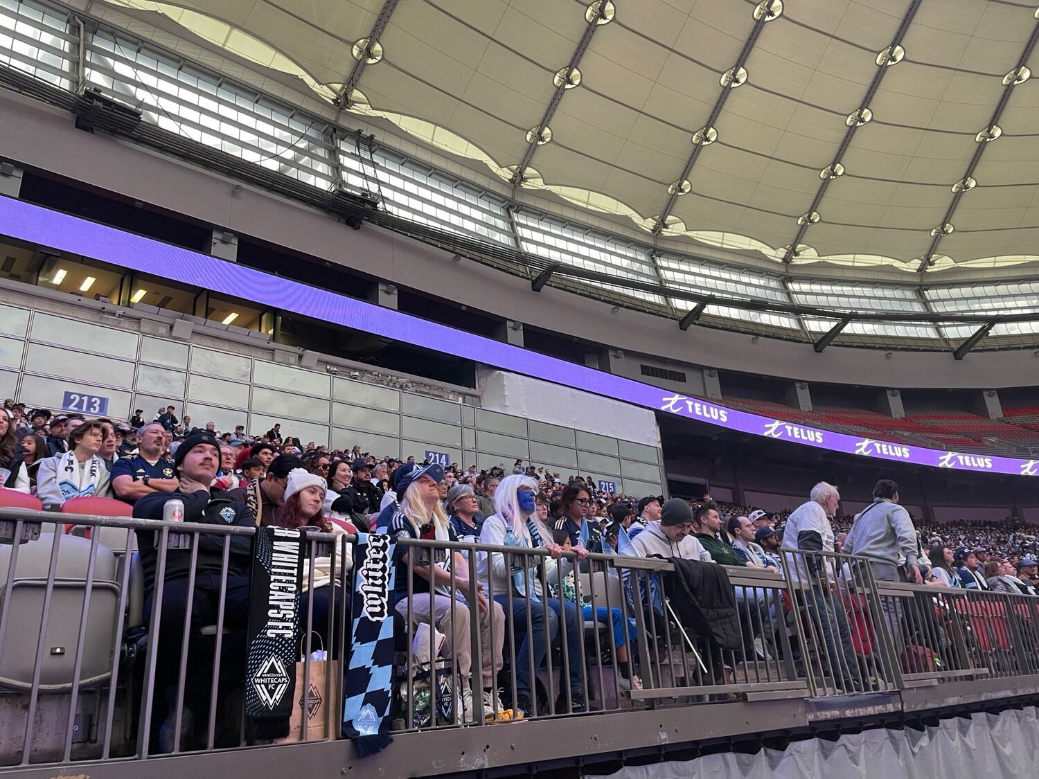 Scenes from the Whitecaps' MLS Cup watch party at B.C. Place – CTVNews