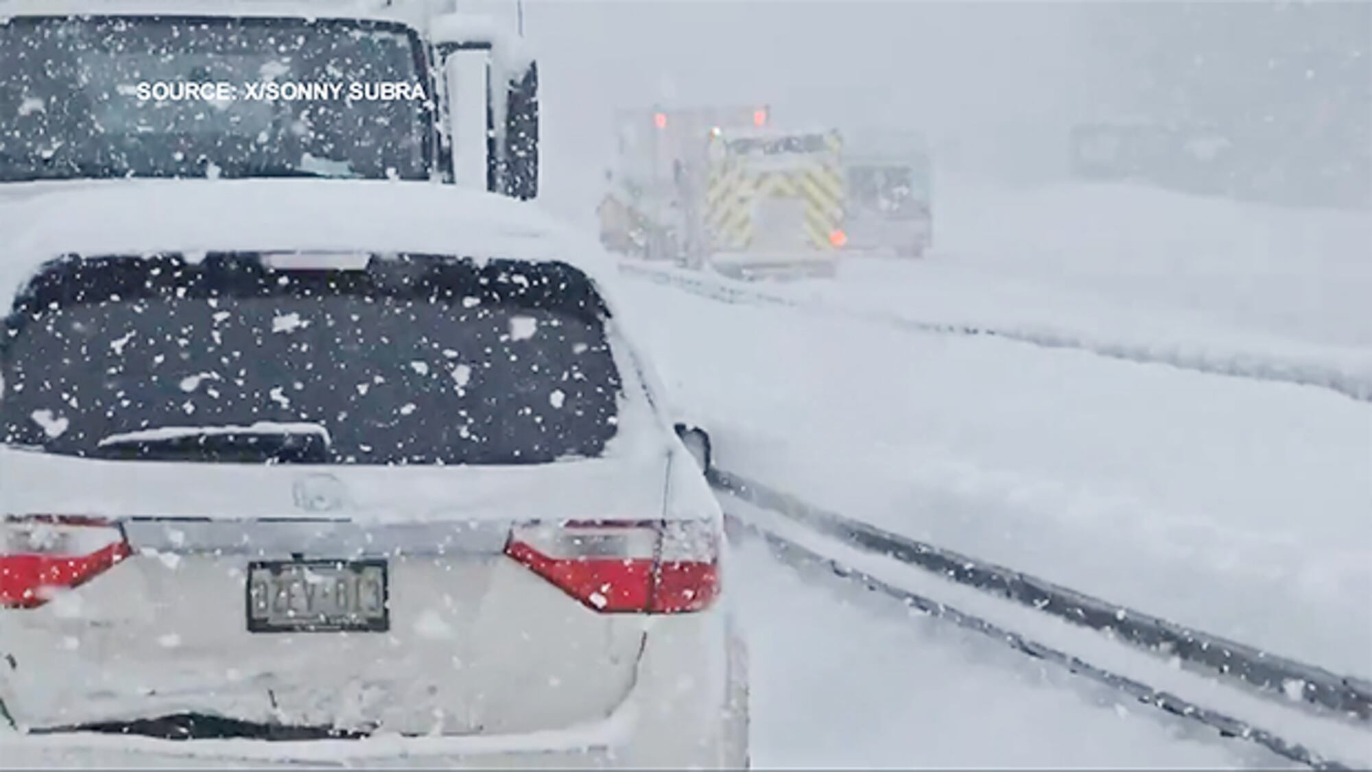 Snow squalls hammer Highway 11 – CTVNews