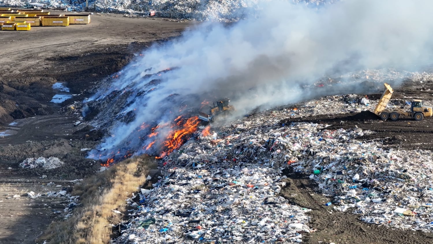 Fire at landfill west of Edmonton – CTVNews
