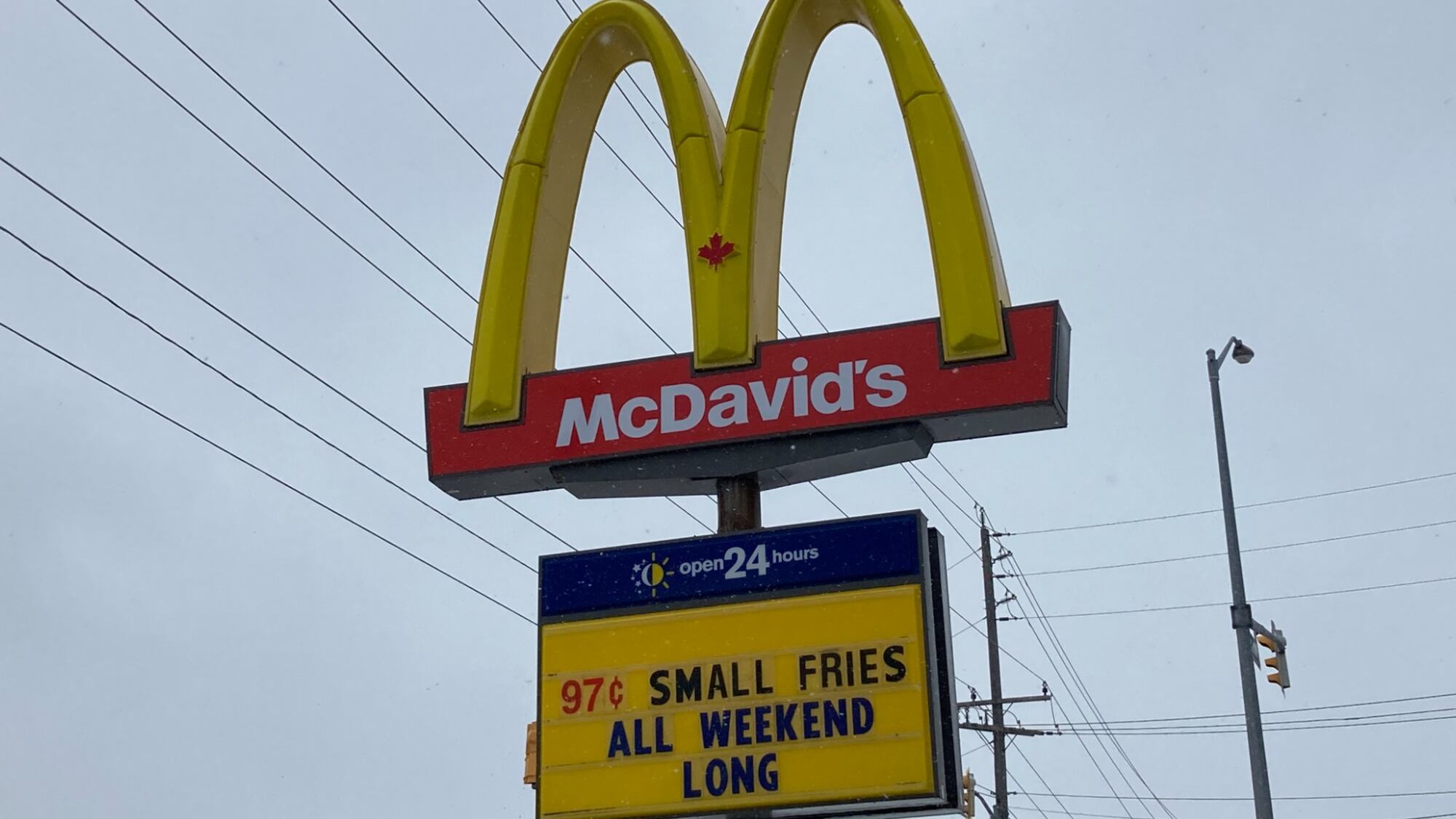 McDonald's renames Newmarket restaurant McDavid's – CTVNews