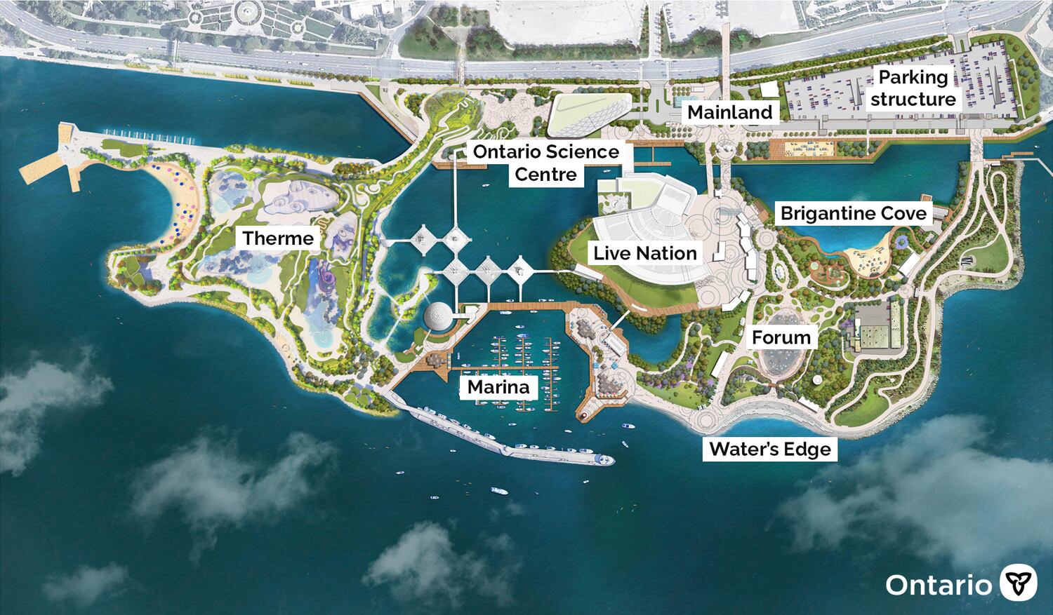 This is what the new Ontario Place will look like – CTVNews