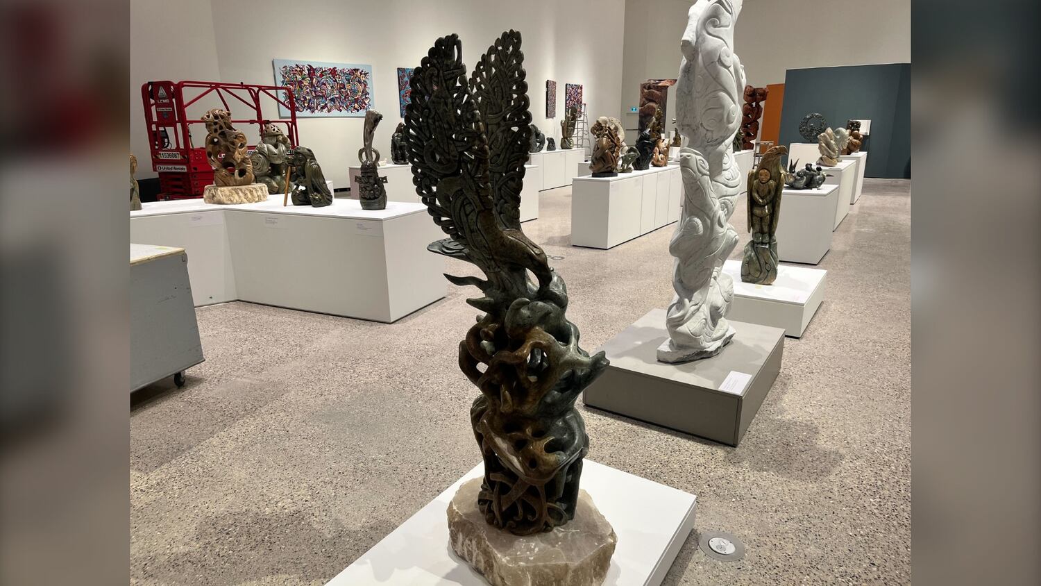 Work of Abraham Anghik Ruben on display at the Winnipeg Art Gallery ...