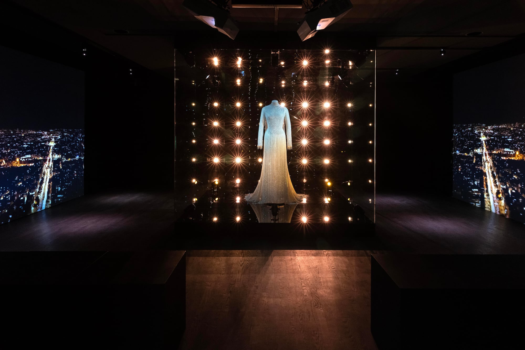 Céline Dion in Dior: Paris Olympics opening ceremony dress on display ...