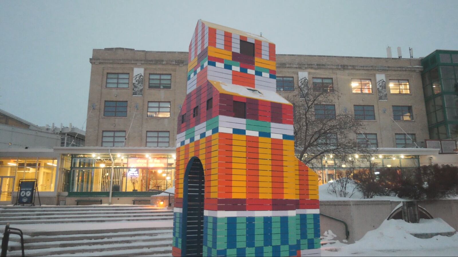 The Forks unveils 2025 warming hut