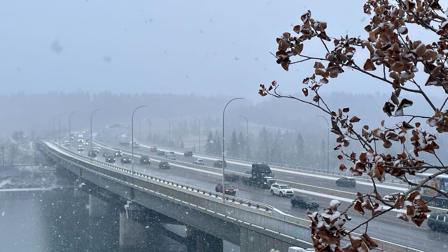 1st snowfall of the season in Edmonton – CTVNews