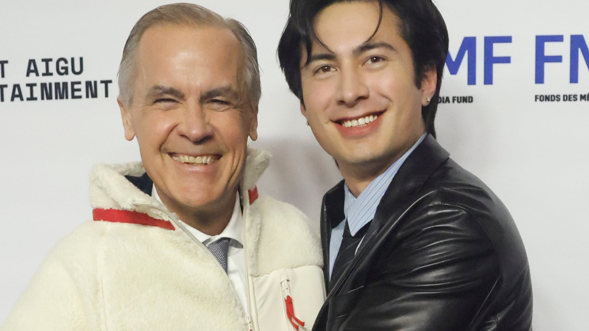 'Heated Rivalry' star Hudson Williams and PM Carney hit the red carpet ...