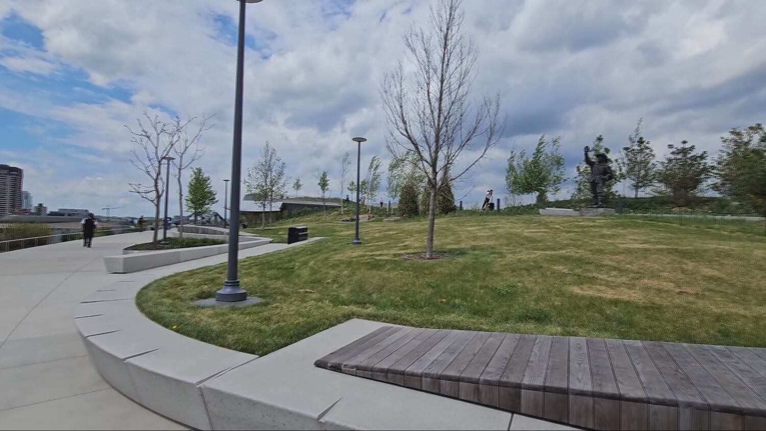 Kìwekì Point (formerly Nepean Point) offers stunning views of Ottawa ...