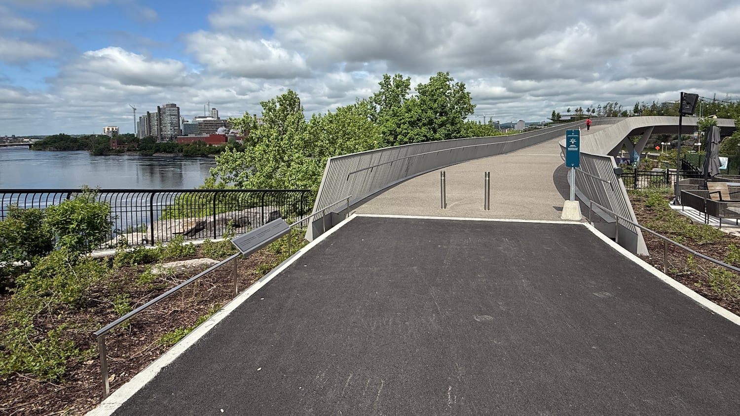 Kìwekì Point (formerly Nepean Point) offers stunning views of Ottawa ...