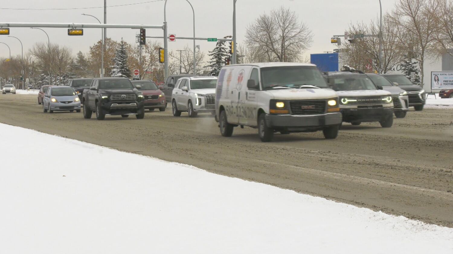 Snowy roads and parks in Edmonton – CTVNews
