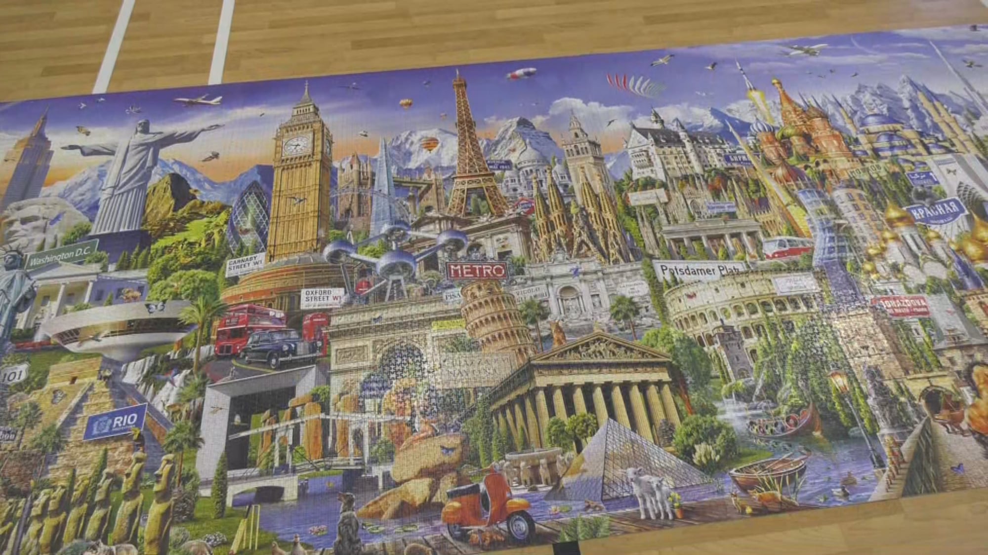 Sherwood Park Man Completes 42 000 Piece Puzzle Ctvnews