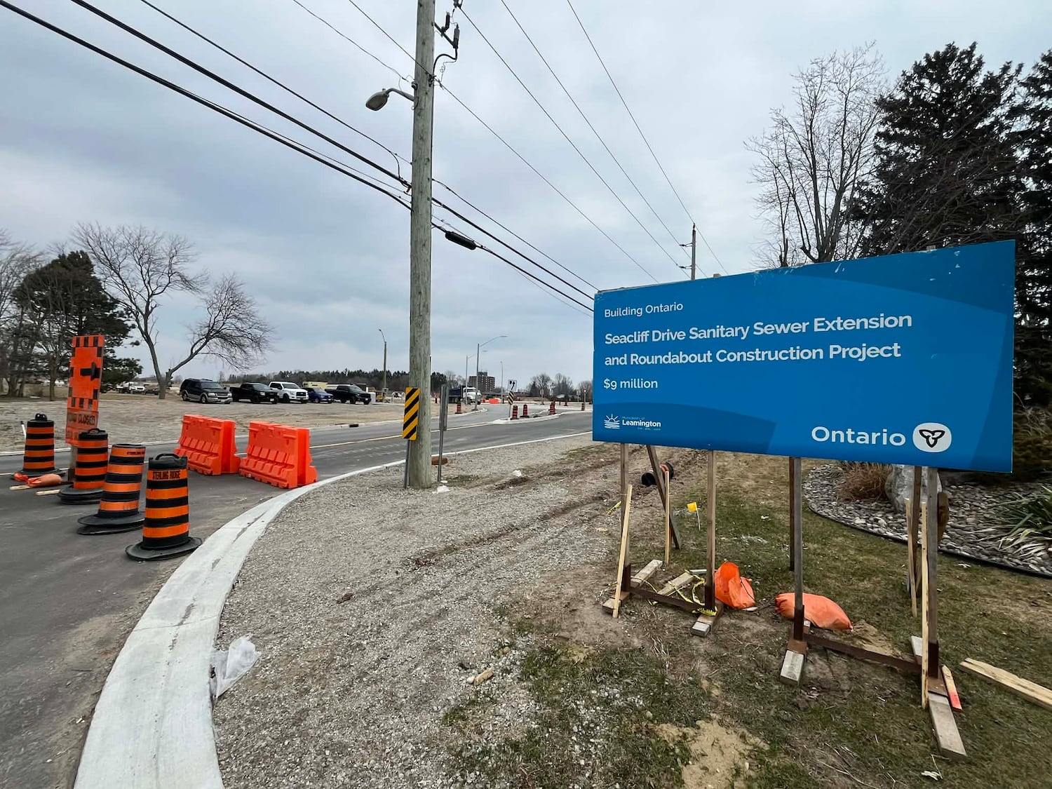Leamington construction on Seacliff Drive West – CTVNews