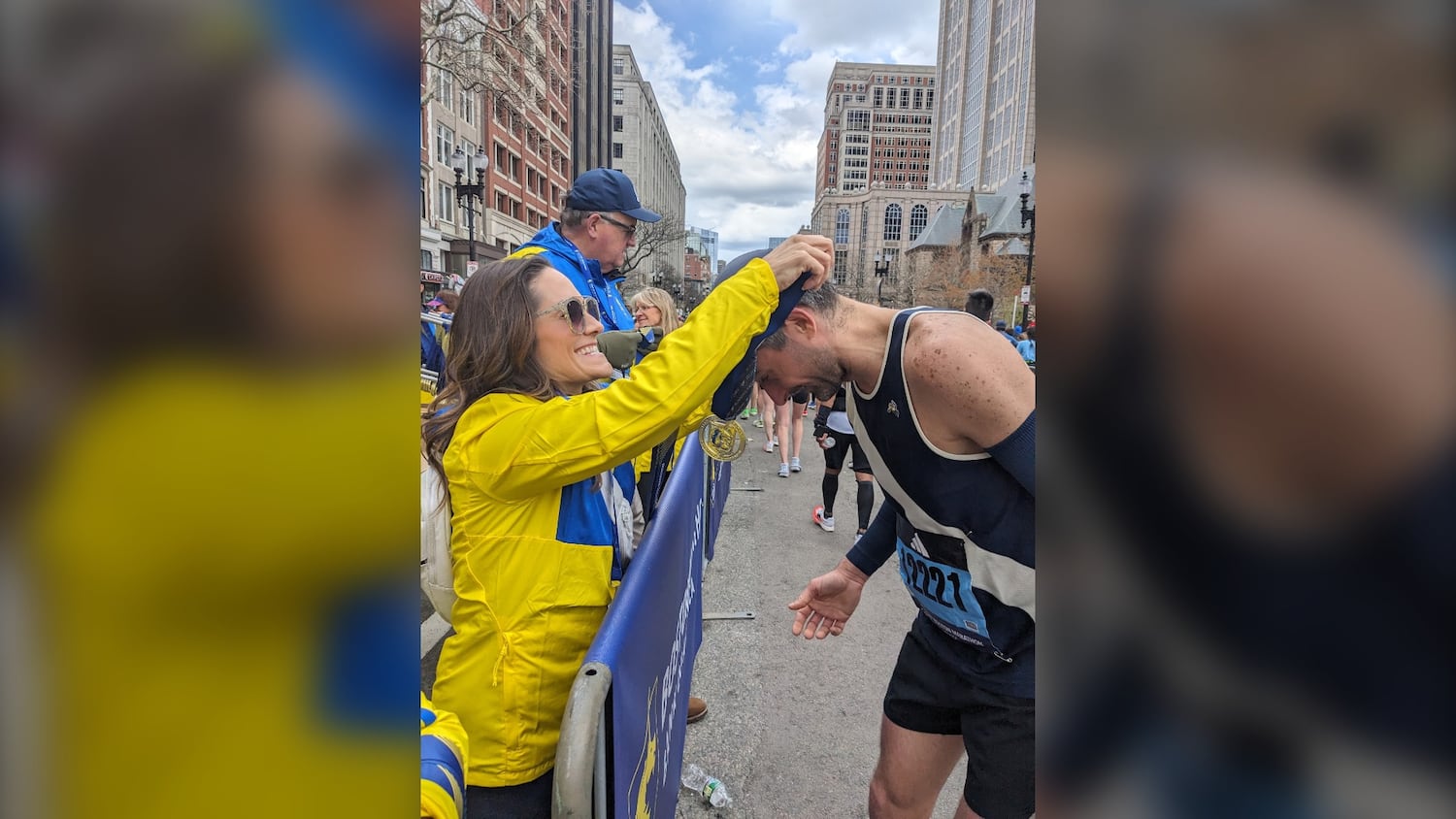 Windsor, Ont. couple crosses Boston Marathon finish line hand-in-hand ...