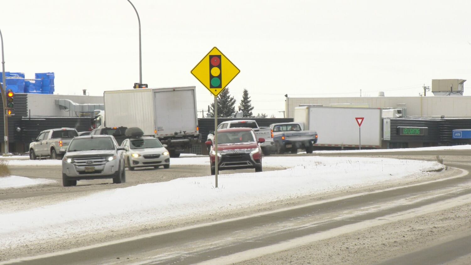 Snowy roads and parks in Edmonton – CTVNews