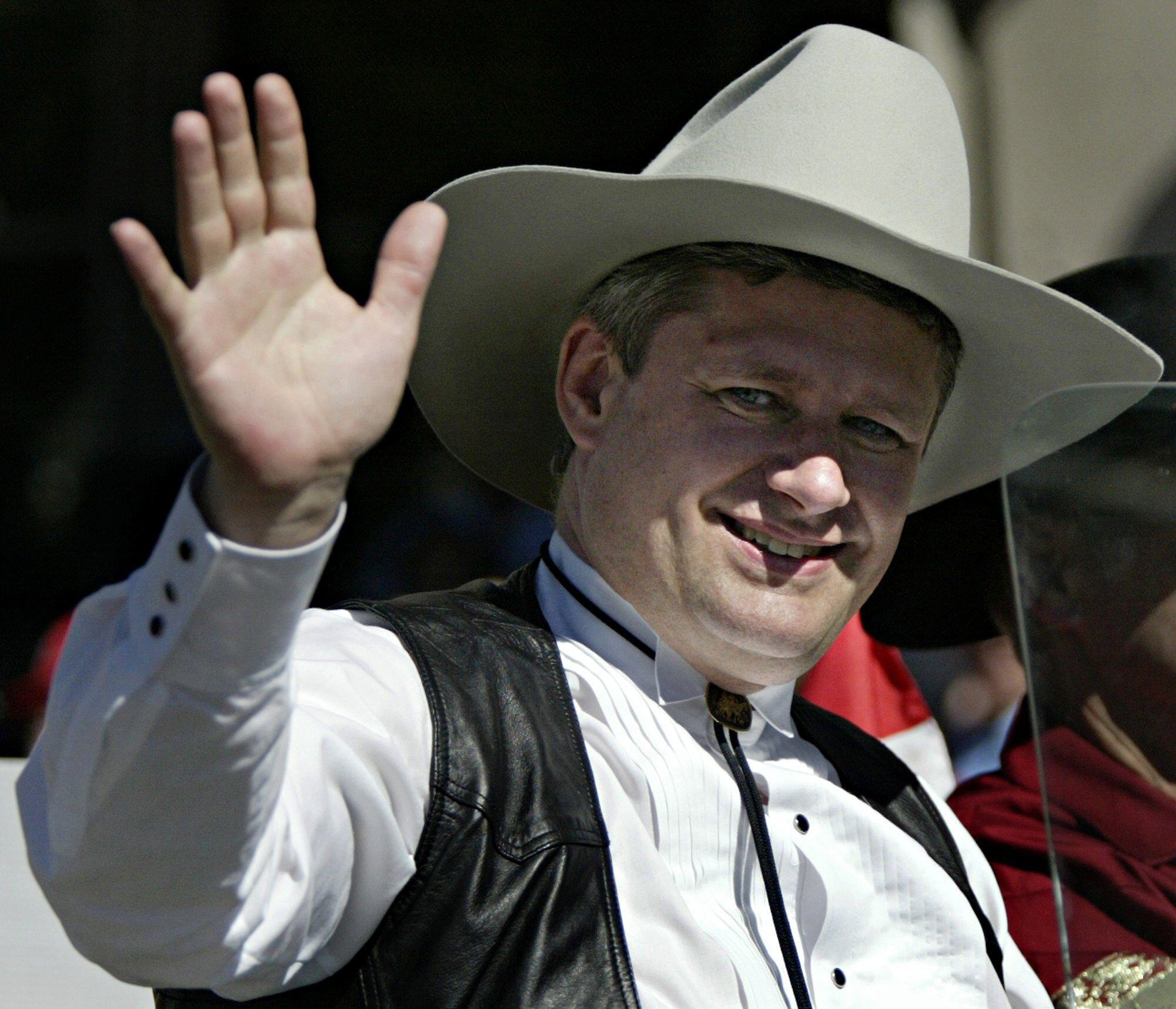 Prime ministers at the Calgary Stampede: 20 years of western wear – CTVNews